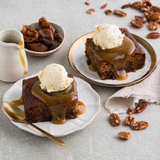 Ready Made Sticky Fig & Pecan Pudding, 2 x Serves 1 - My Food Bag