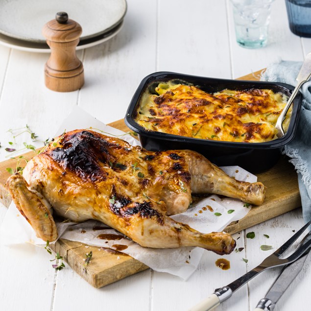Butterflied Chicken & Gratin Bundle, Serves 4 - My Food Bag