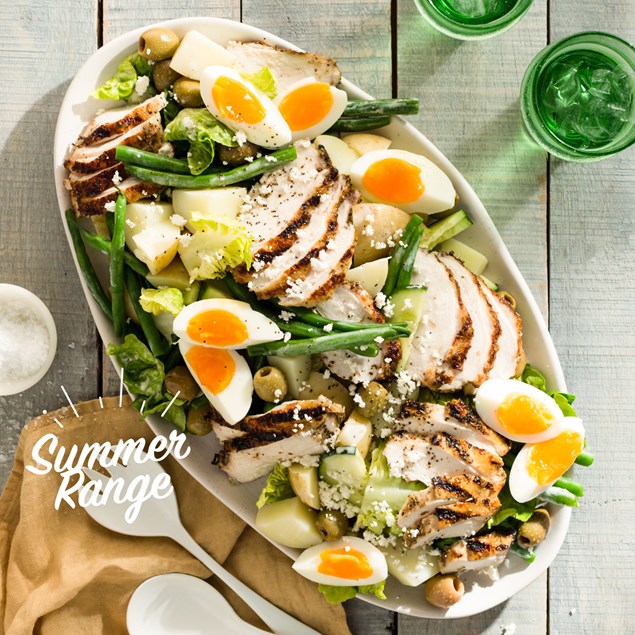 Chicken Niçoise Salad with Olives & Feta Cheese - My Food Bag