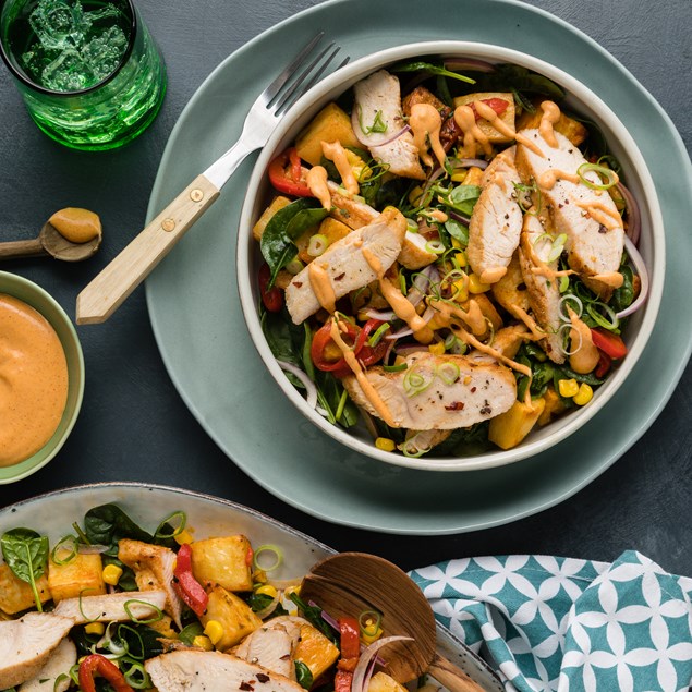 Mexi Rubbed Chicken with Spice Roasted Potato Salad - My Food Bag