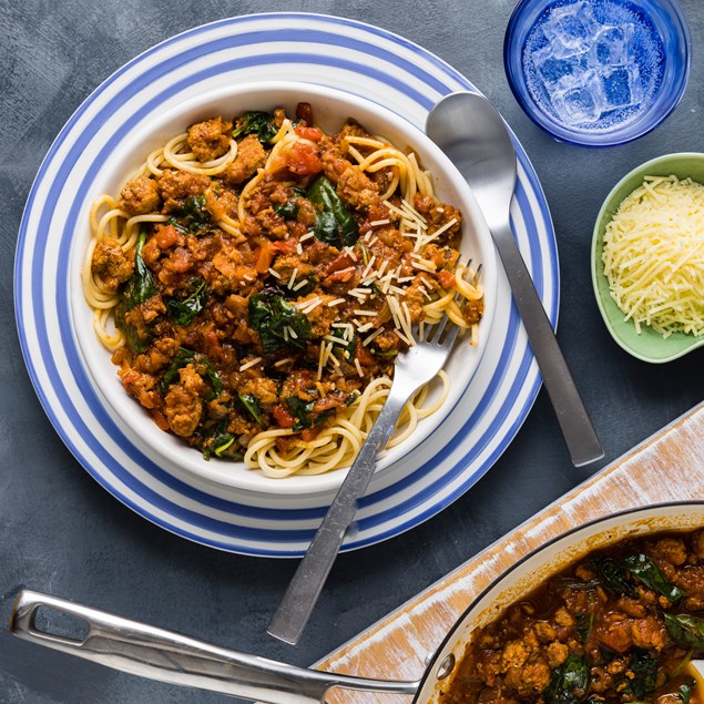 Italian Pork Ragu with Pasta & Parmesan - My Food Bag