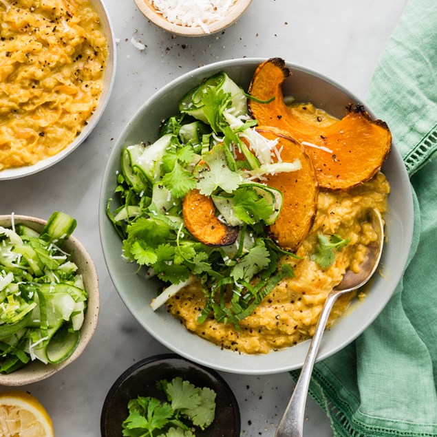 Veggie Summery Pumpkin Dhal with Lemongrass, Coconut & Coriander - My ...