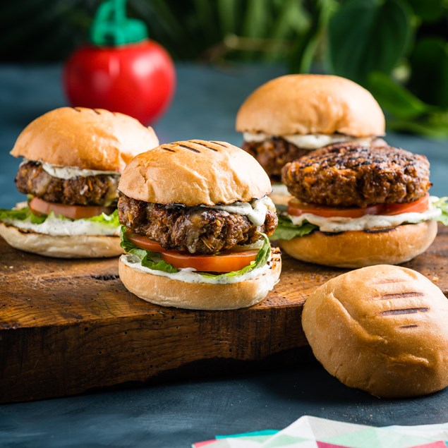 Ultimate Beef Cheeseburgers with Creamy Ranch Dressing - My Food Bag
