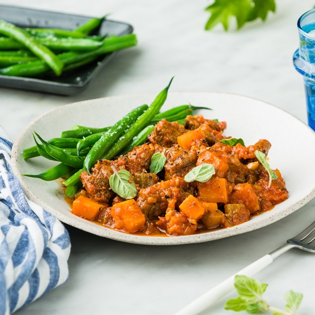 Ready Made Beef Ragù with Green Beans - My Food Bag