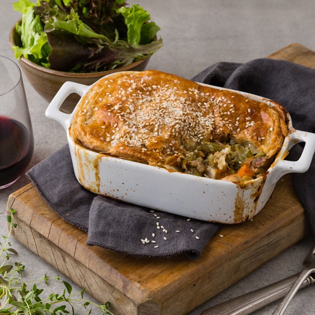 Ready Made Chicken & Veggie Pie - My Food Bag