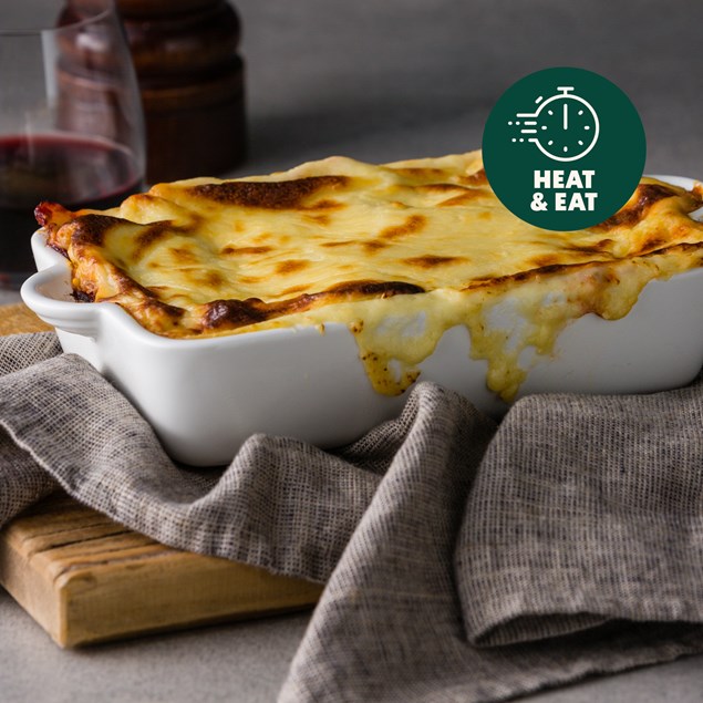 Ready Made Italian Beef Lasagne with Balsamic Salad - My Food Bag