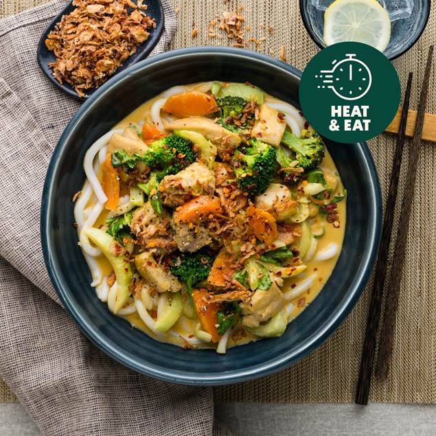 Ready Made Singapore Chicken Laksa with Fresh Noodles - My Food Bag
