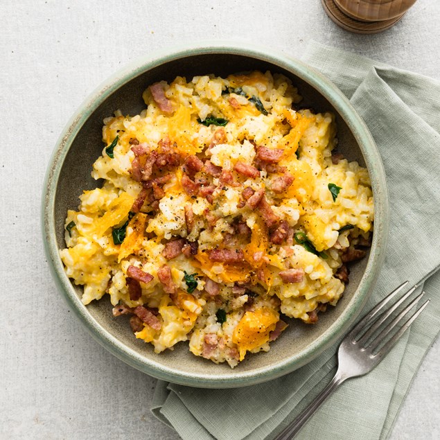 Ready Made Bacon & Pumpkin Risotto - My Food Bag