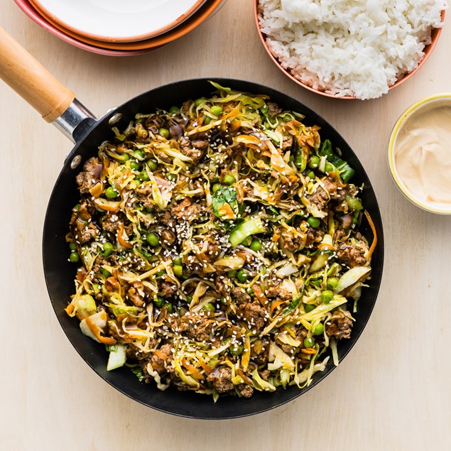 Feed The Team Saucy Ginger Beef Bowl with Jasmine Rice - My Food Bag