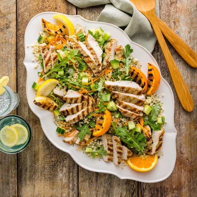 Herby Citrus BBQ Chicken with Fregola Salad - My Food Bag
