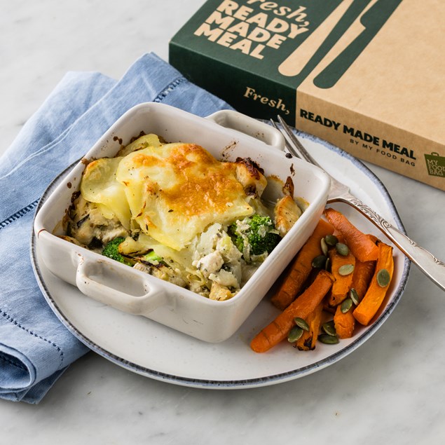 Ready Made Chicken & Broccoli Gratin (small size) - My Food Bag