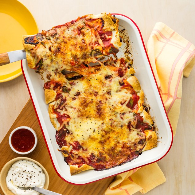 Mexi Bean Enchiladas with Sour Cream - My Food Bag