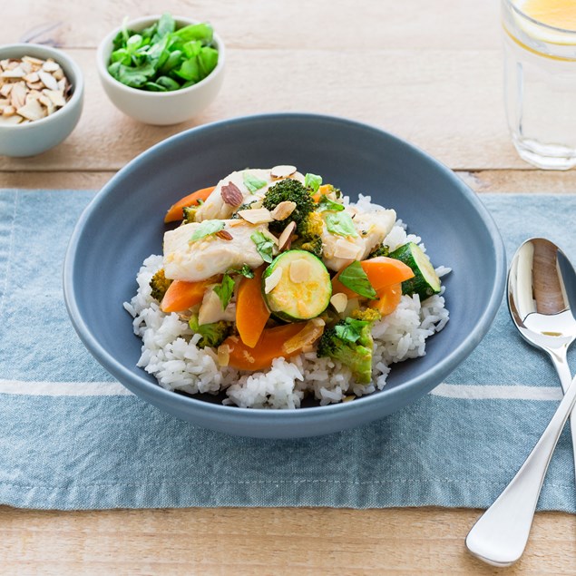 Panang Fish and Vegetable Curry - My Food Bag